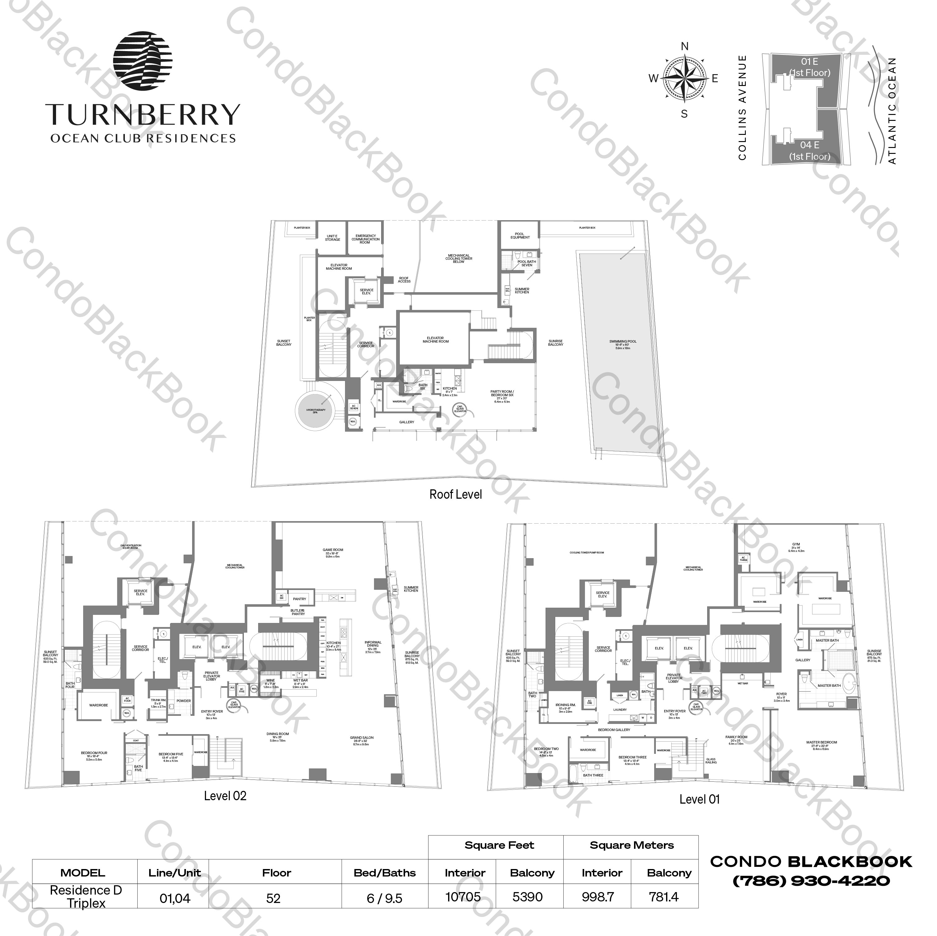 Turnberry Ocean Club Residences Unit #TS 5201 Condo in Sunny Isles ...