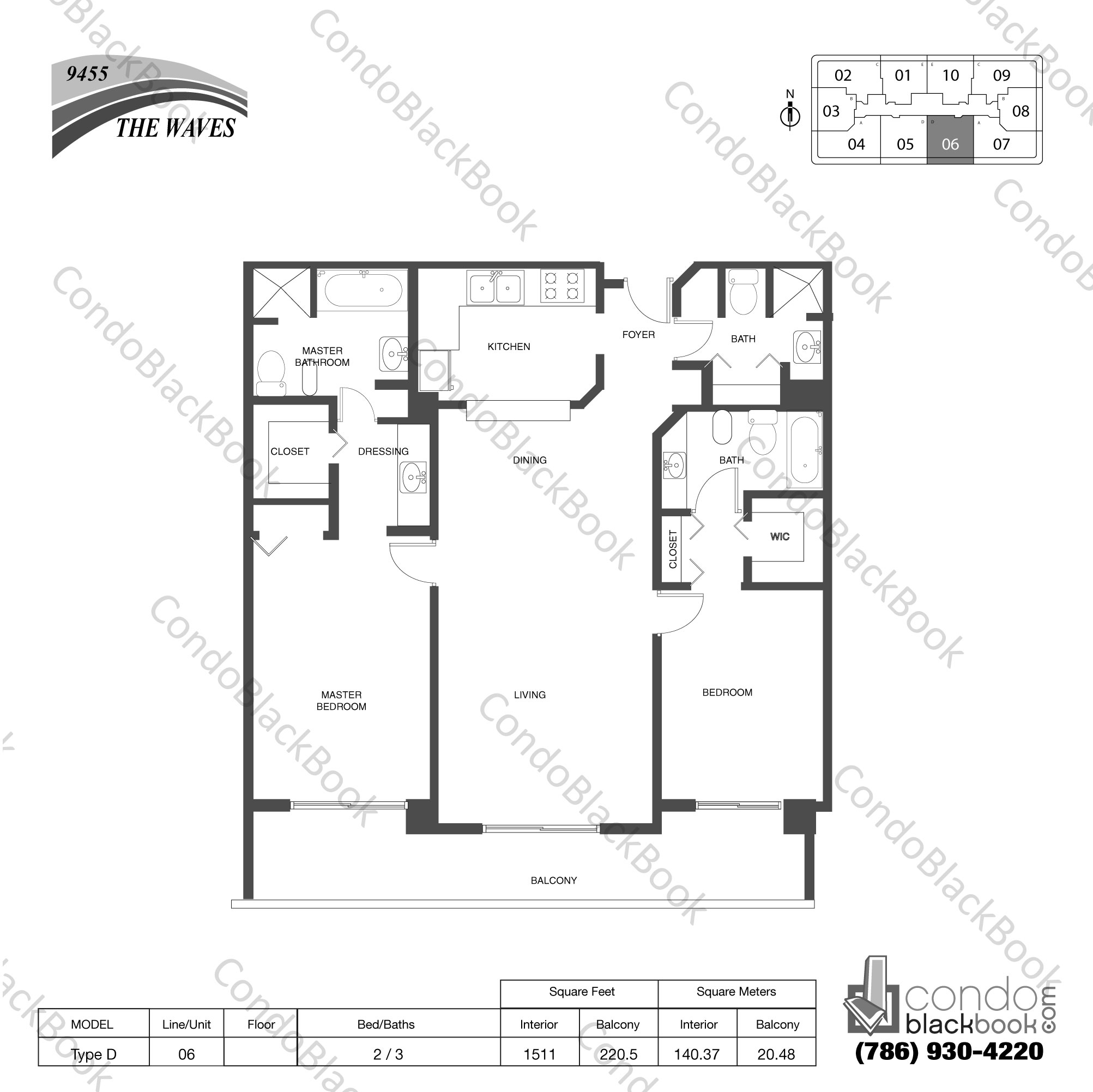 The Waves Unit #406 Condo in Surfside | CondoBlackBook
